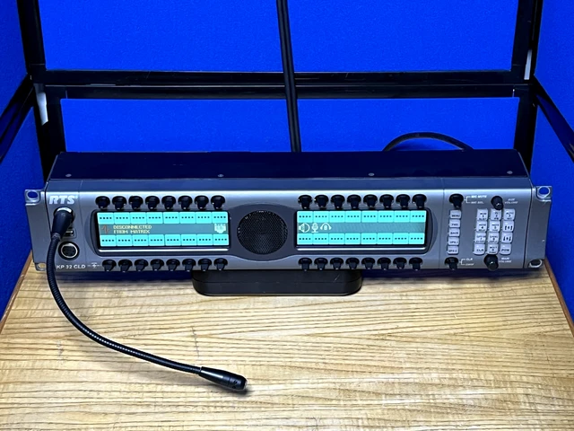 RTS KP 32 CLD - 32-Position Color Display Keypanel with microphone £ ...