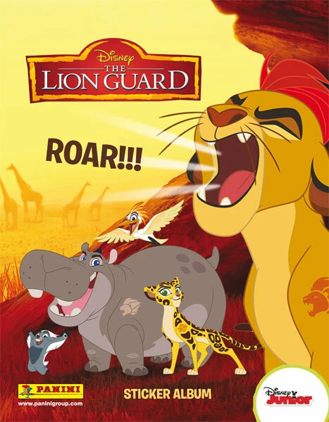 DISNEYS THE LION Guard Sticker Collection All Stickers Complete Album ...