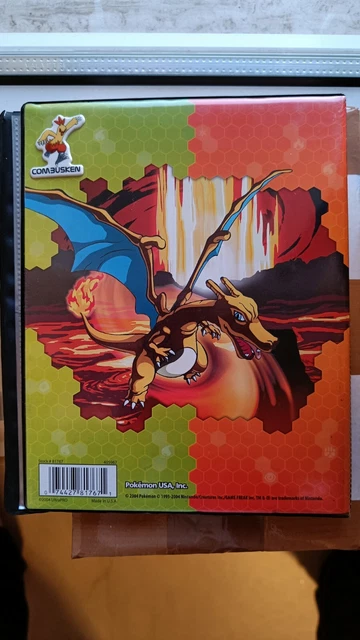 POKÉMON EX FIRE Red Leaf Green Album Binder Pikachu Charizard No ...