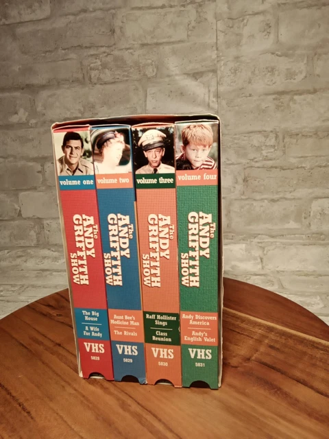 THE ANDY GRIFFITH Show VHS 8 Classic Episodes Collectors 4 VHS Tapes £12.10 - PicClick UK