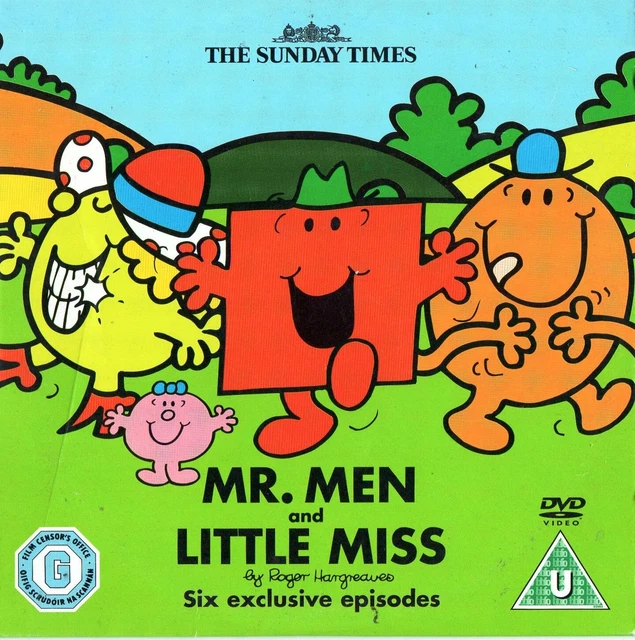 MR MEN AND LITTLE MISS - Childrens Animation : THE SUNDAY TIMES PROMO DVD £1.45 - PicClick UK