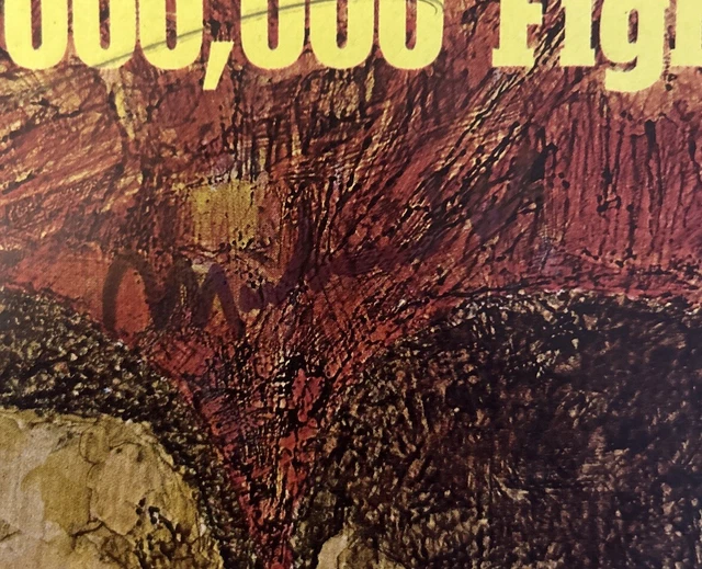 ORIGINAL SIGNED MUHAMMAD Ali Joe Frazier Time Magazine Cover 1971 ...