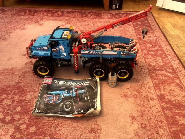 LEGO TECHNIC 42070 6 wheel tow truck £76.08 - PicClick UK