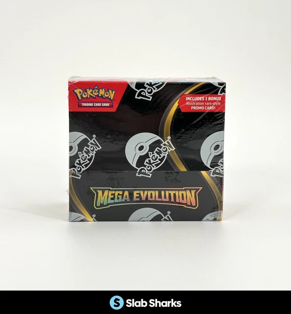 POKEMON TCG MEGA Evolution Sealed Enhanced Booster Box With Topper $365 ...
