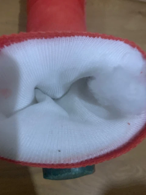 FIBERGLASS SHORT LEG cast with rubber walking heel £47.50 - PicClick UK