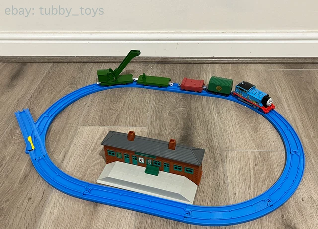 TOMY TOMICA TRACKMASTER Thomas Tank Engine, Breakdown Train, Ffarquhar ...