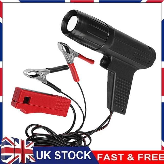 LED PETROL ENGINE Tester 12V Ignition Timing Gun Car Detection ...