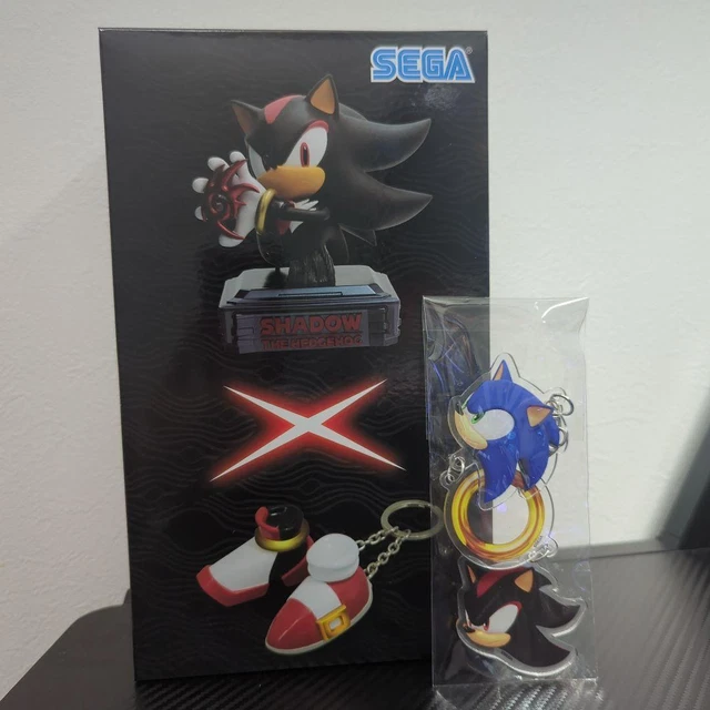 SONIC X SHADOW Generations Shadow Figure Shoe Chain Acrylic Keychain ...