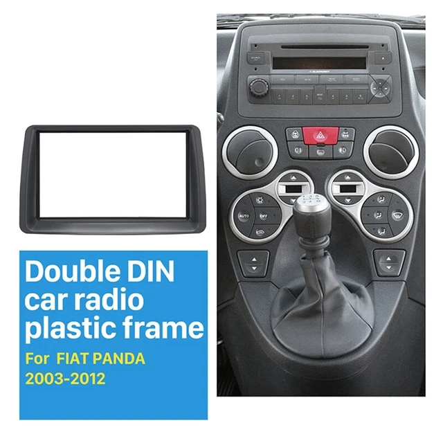 7 LATION TABLEAU de Bord Adaptateur Cadre Panneau pour 2003-2012 FIAT ...