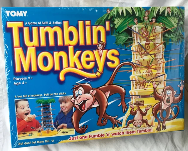 TOMY TUMBLIN’ MONKEYS Children’s Game New Vintage Boxed £19.99 ...