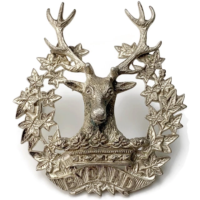 ORIGINAL GORDON HIGHLANDERS Regiment OFFICERS Scottish Officer's Cap ...