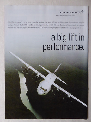11/2001 PUB LOCKHEED Martin C-130J C-130J-30 Hercules Airlifter ...