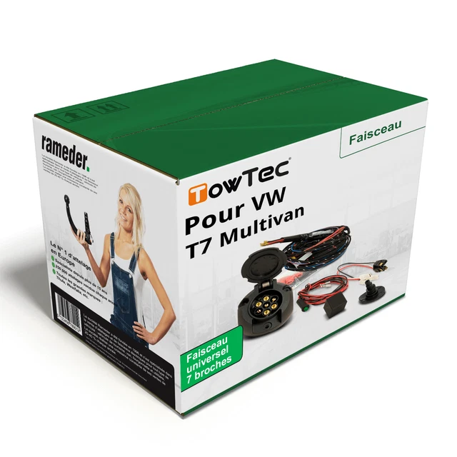 CÂBLE COMPLET UNIVERSEL 7 broches pour VW T7 Multivan 08.2021 - à ce ...