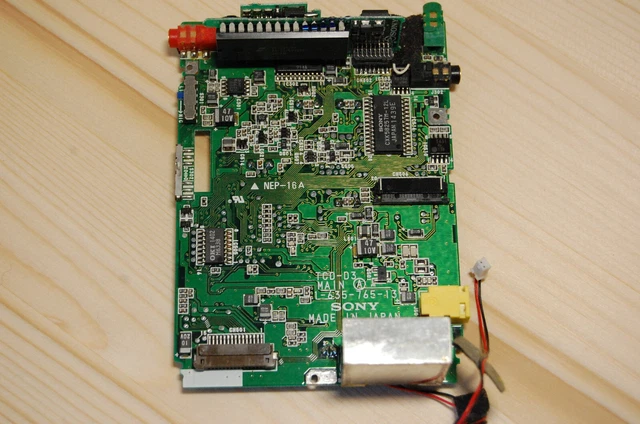 SONY TCD-D3 PORTABLE DAT Recorder Walkman Main Circuit Board Spares ...