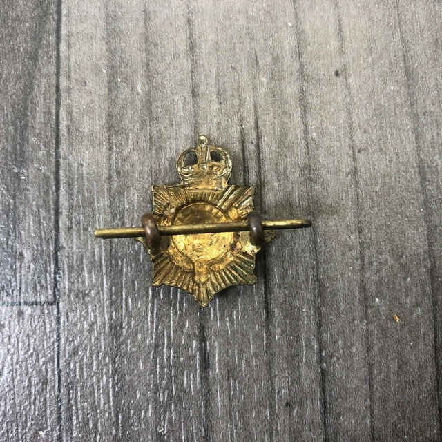 WW1 ARMY BADGE Service Corps Officers Bronze Pip Authentic Antique ...