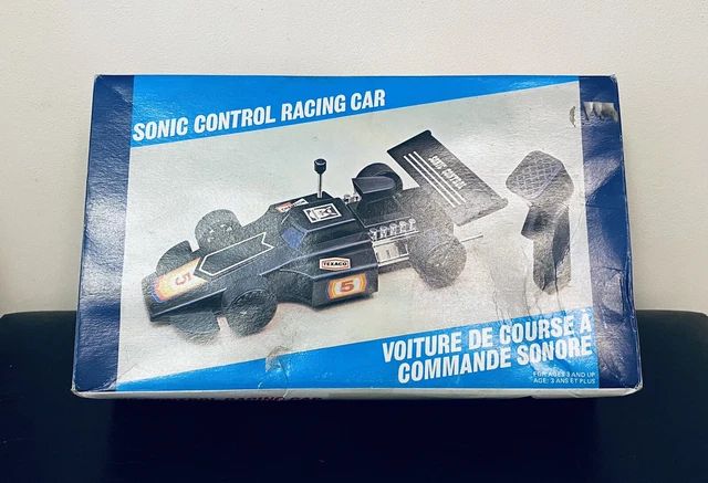 VINTAGE SONIC CONTROL Radio Controlled Racing Car in Original Box ...