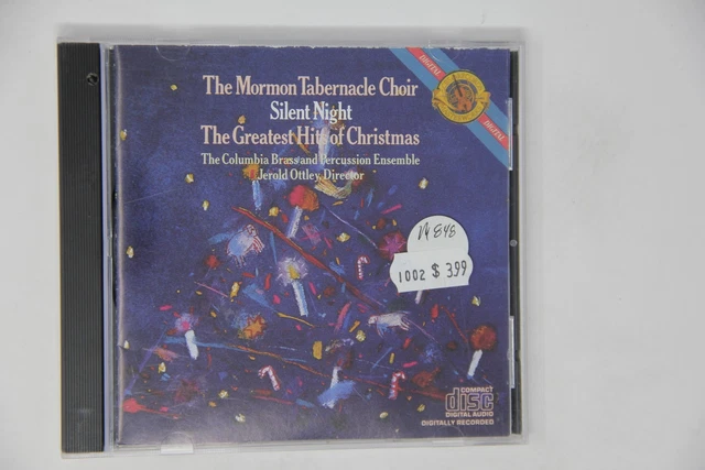 MORMON TABERNACLE CHOIR Silent Night Greatest Hits of Christmas CD $12. ...