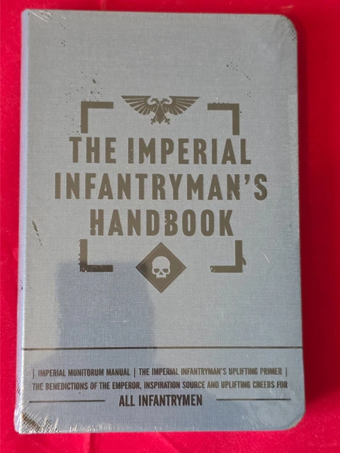 GAMES WORKSHOP WARHAMMER 40k The Imperial Infantryman's Handbook BNIB ...