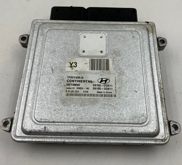2011-2015 HYUNDAI SONATA Engine Control Module Unit ECU ECM OEM ...