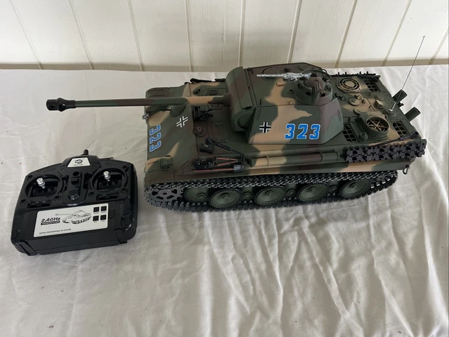 TORRO HENG LONG Panther 323 RC Battle Tank With Controller £200.00 ...
