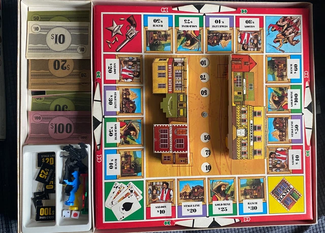 VINTAGE THE FASTEST Gun by Denys Fisher Board game. 1973 Very Good ...