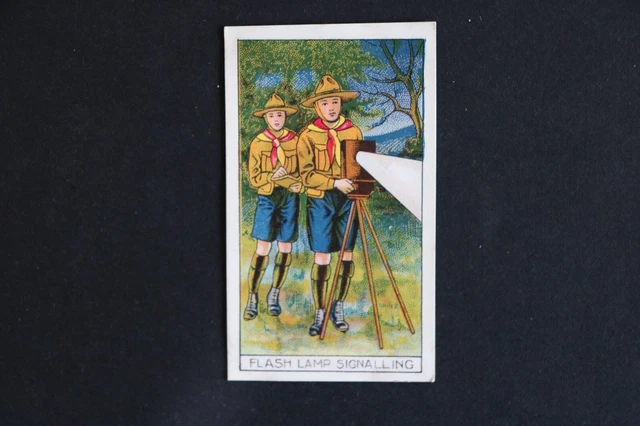 JAMES PASCALL BOY Scout Series 1910. Single Card - Flash Lamp ...