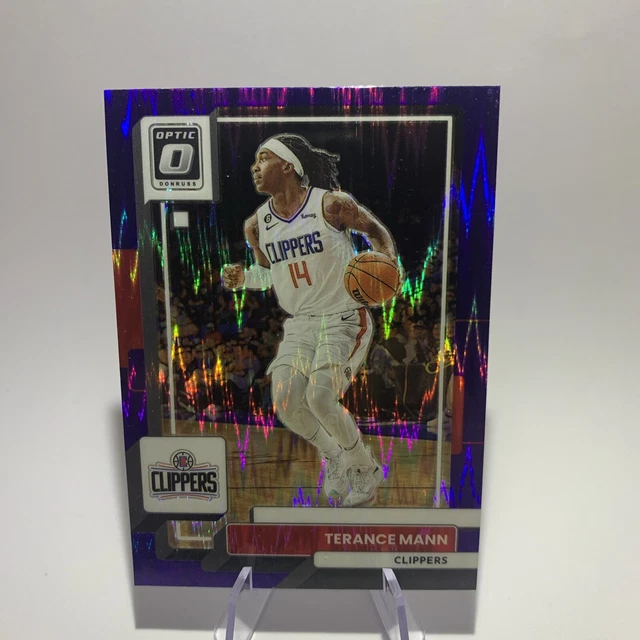 2022-23 OPTIQUE BASKETBALL TERANCE MANN VIOLET CHOC Los Angeles ...