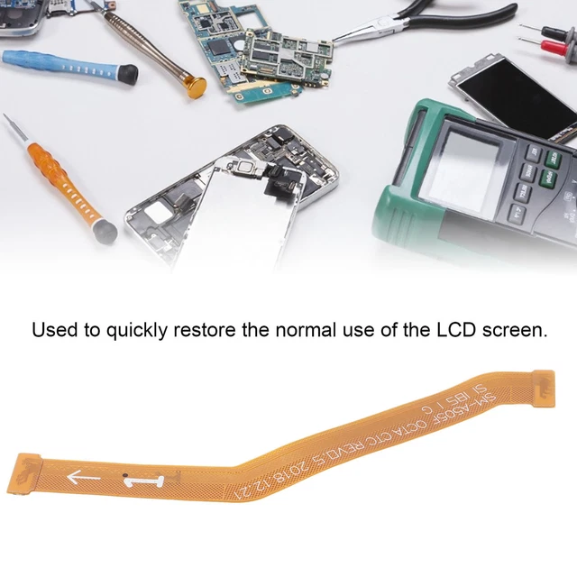 LCD DISPLAY SCREEN Main Board Connector Flex Cable For Samsung A50 SM ...