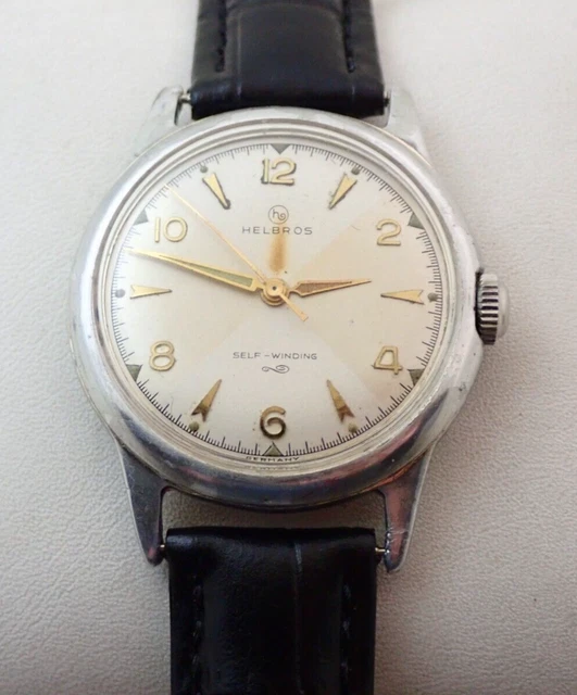 VINTAGE MENS SWISS Helbros Self Winding Wristwatch Watch £12.32 ...