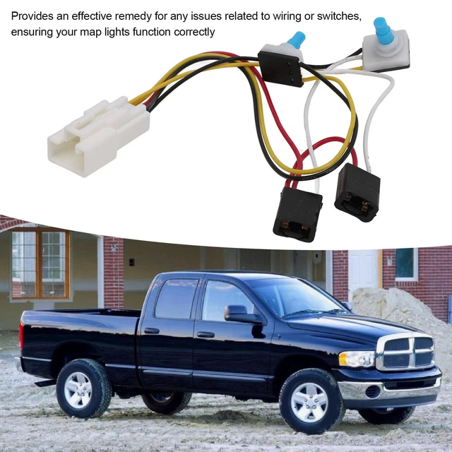 MAP LIGHT WIRE Harness 5013609AA Overhead Console Map Light Wiring ...