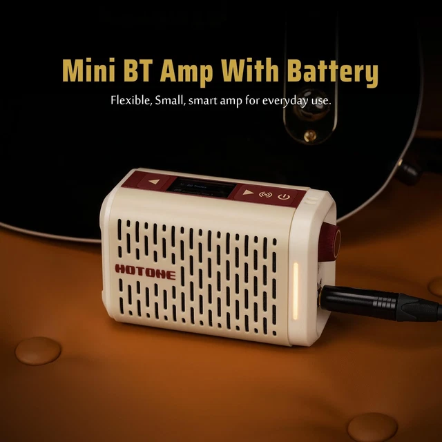 MINI AMPLIFICATEUR DE Modélisation Multifonction BT Guitare Basse IR ...
