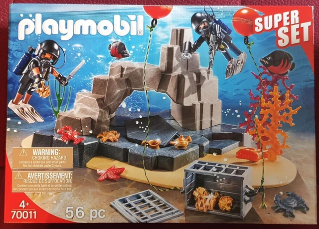 PLAYMOBIL 70011 SUPER Set SEK-Taucheinsatz Spielwaren Meer Abenteuer ...
