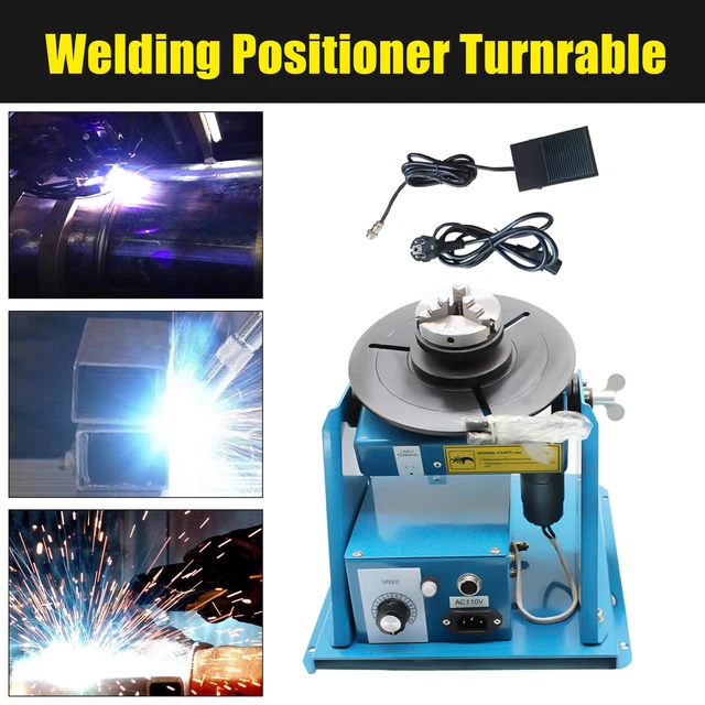 3 JAW WELDING Turntable Turntable Manipulator Welding Positioner Rotary ...