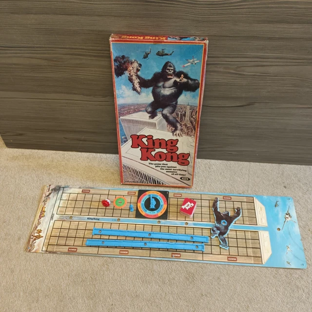 RARE VINTAGE 1976 Ideal Board Game - King Kong Not Complete £19.95 ...