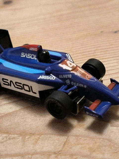 MICRO SCALEXTRIC MR1 Jordan F1 Sasol Livery AFX Tyco Compatible 1/64 ...