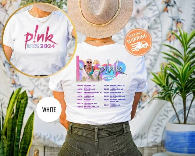 P!NK PINK SINGER Summer Carnival 2024 Tour Shirt,Pink Fan Lovers,Music ...