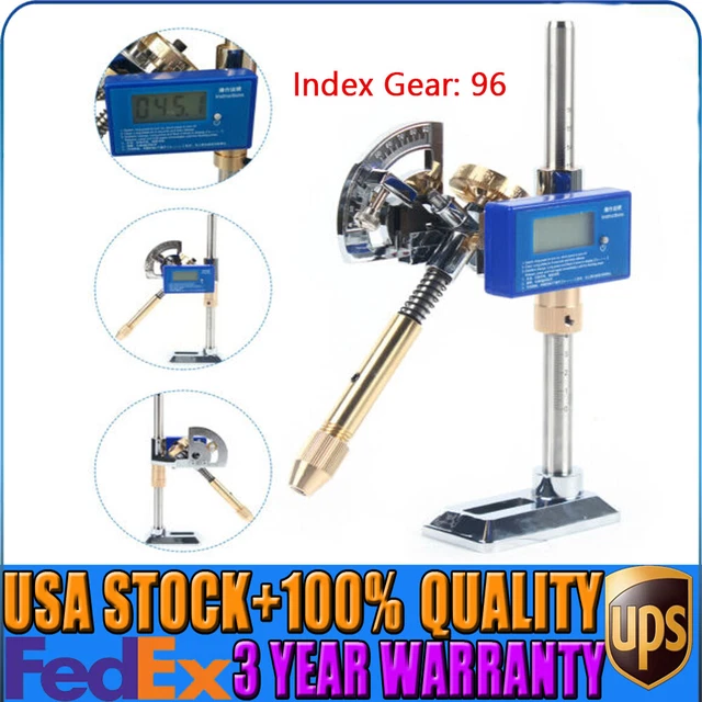 DIGITAL DISPLAY ANGLE Manipulator Gem Faceting Machine Angle Polishing ...