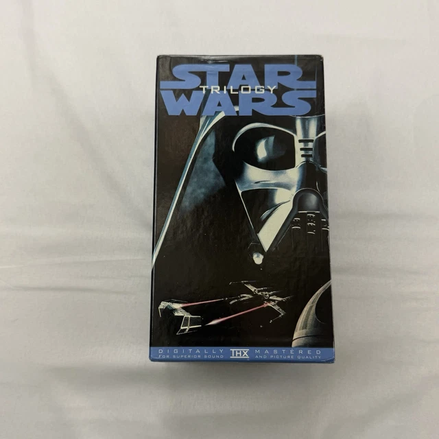 VINTAGE ORIGINAL 1995 Star Wars VHS Trilogy Box Set £17.83 - PicClick UK