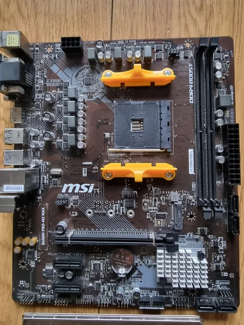 MSI B450 PRO-M2 max pro series mother board £40.34 - PicClick UK