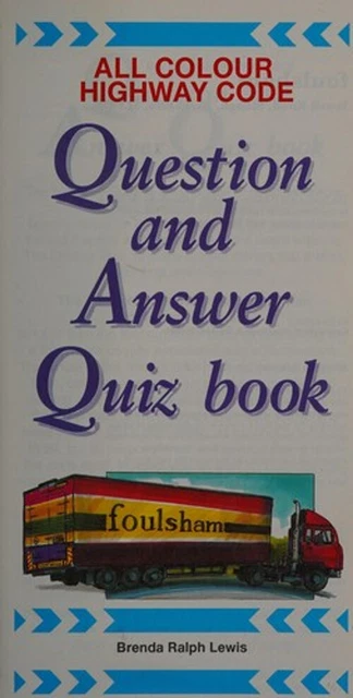TODO COLOR HIGHWAY Código: Question y Respuestas Quiz Libro Brenda Ra EUR 6,01 - PicClick ES