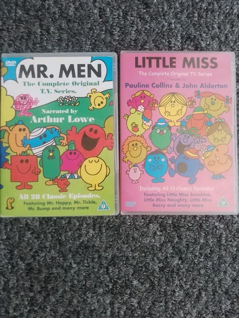 MR MEN AND Little Miss DVDs. Original Series, Pre-owned £5.00 - PicClick UK