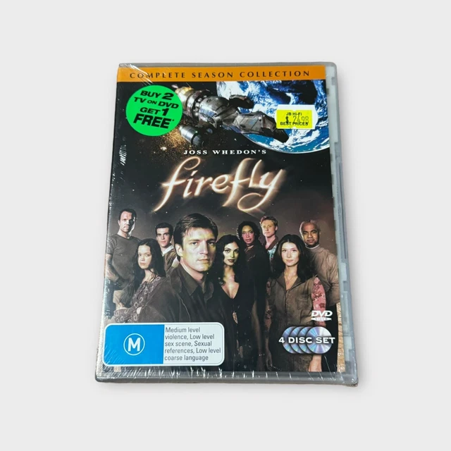 FIREFLY COMPLETE SEASON Collection Nathan Fillion Gina Torres Region 4 ...