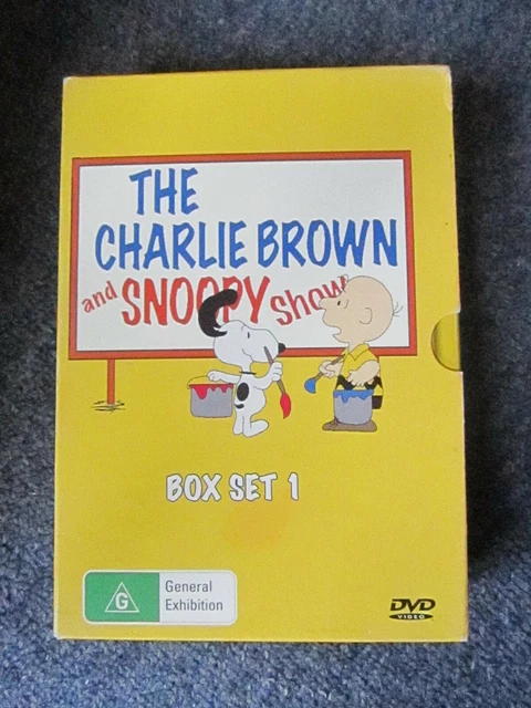DVD THE CHARLIE Brown And Snoopy Show Box Set 1 Box Set 3 Dvds *** Must ...