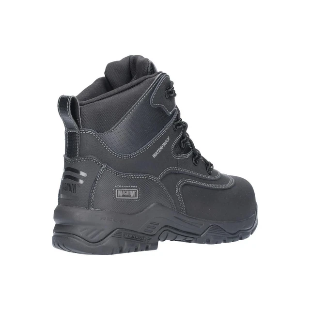MAGNUM BROADSIDE 6.0 Waterproof Uniform Safety Boot Black Waterproof ...