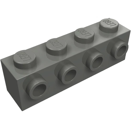 10X LEGO® PART 30414 - Brick, Modified 1 x 4 with Studs on Side EUR 2 ...