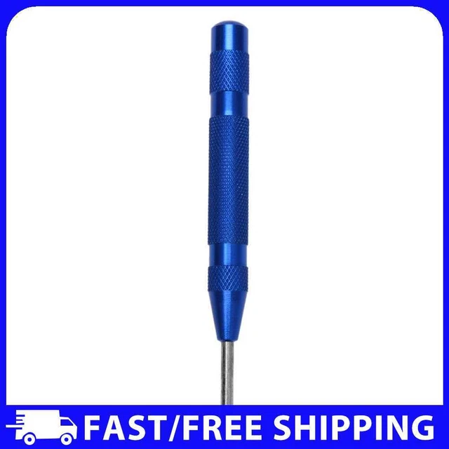 AUTOMATIC CENTRE PUNCH Steel Spring Loaded Marking Holes Hand Tool ...