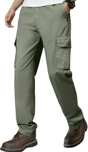 FLEX CARGO PANTS for Men,FlexRover - Comfort Flex Fit Multi-Pocket Pant ...