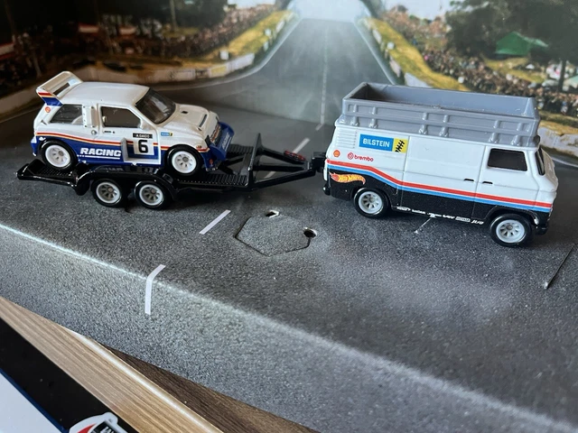 HOT WHEELS PREMIUM rally Legends MG Metro And Haular Set £28.99 ...