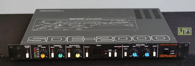 ROLAND SDE-2000 VINTAGE 80's Digital Delay 1U Rack Mount FX - 100V £180 ...