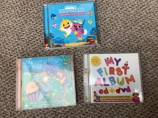 BABY SHARK CD, Nursery Rhymes Cd and Stories plus My First Album cd ...